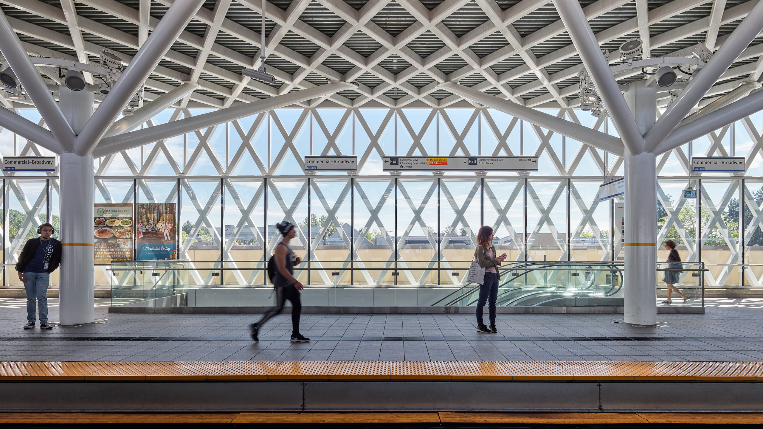 Commercial Broadway Skytrain Upgrades / AECOM - Latreille Architectural ...